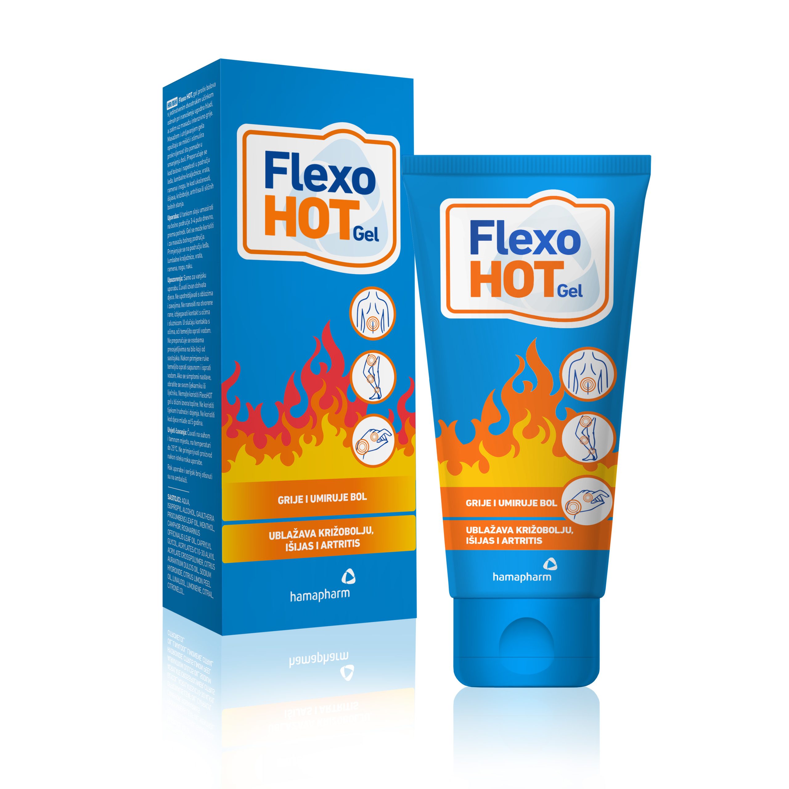 Flexo HOT gel - Hamapharm